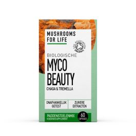 Myco Beauty Paddenstoelen Capsules Bio (Mushrooms For Life) 60caps